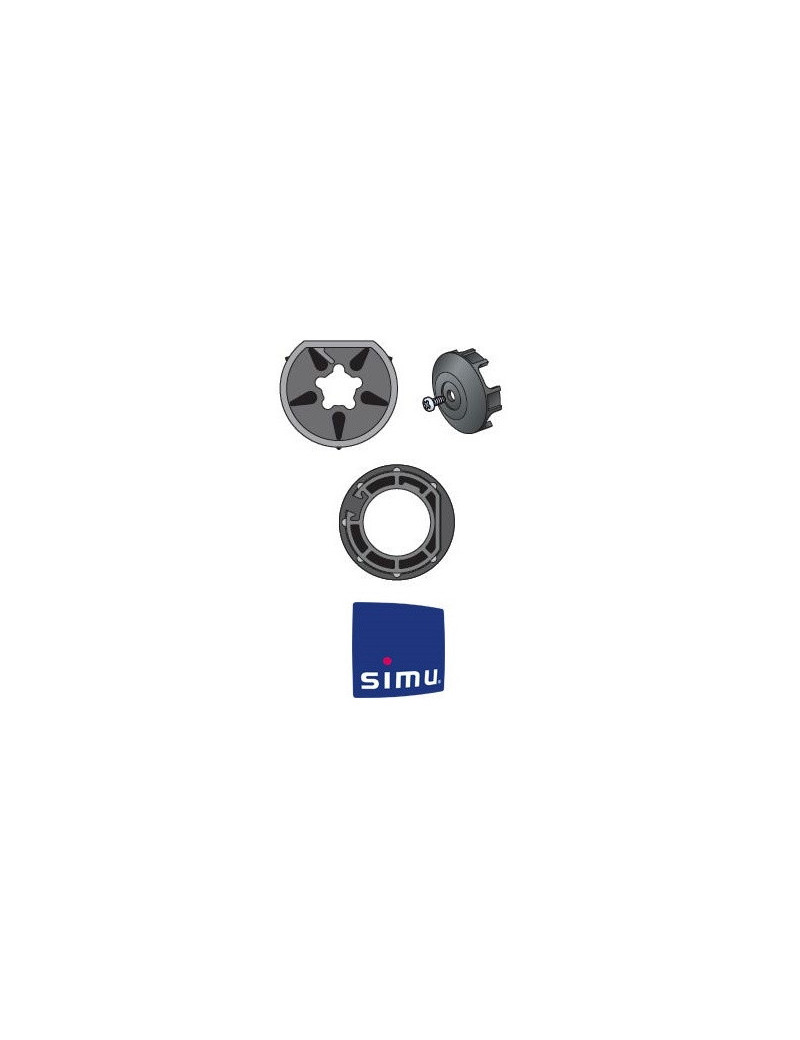 Simu - Bagues moteur Simu T6 - Dmi 6 Rond 101,6x1,6 - 9000985 - Volet